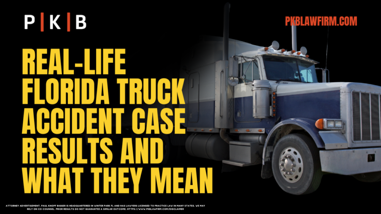 Real-Life Florida Truck Accident Case Results and What They Mean